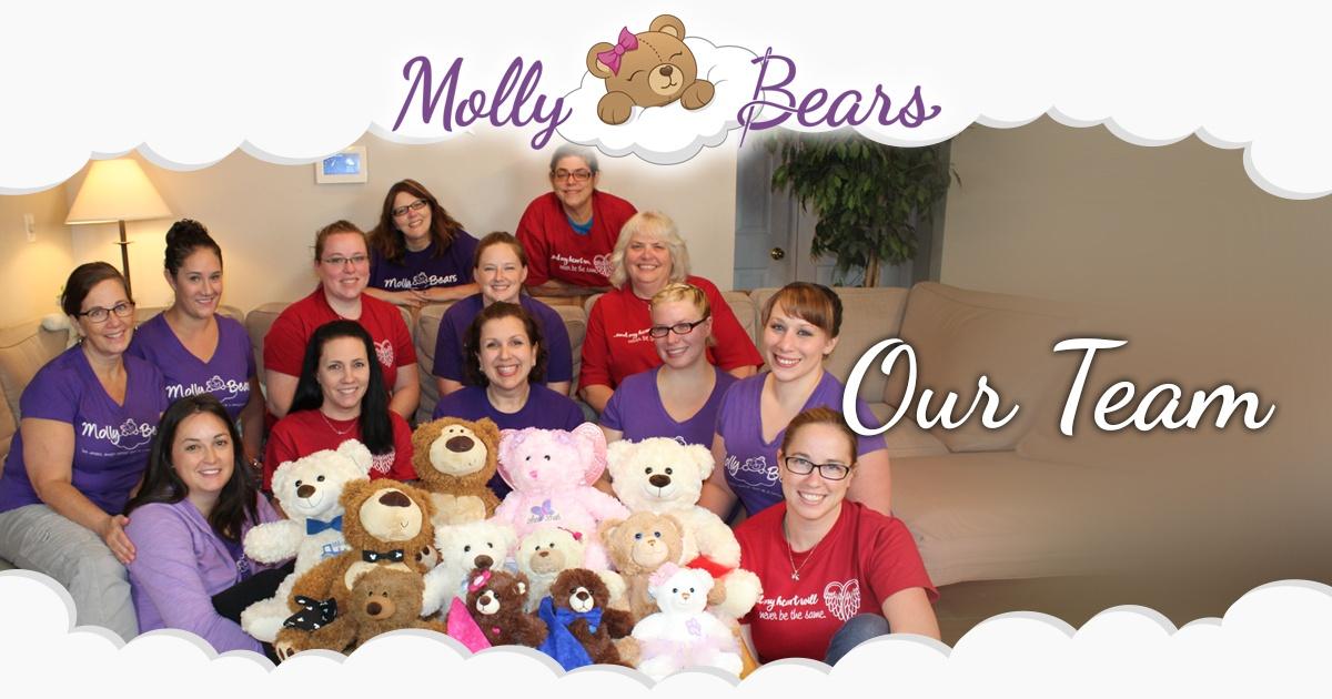 Our Team - Molly Bears - Custom Weighted Teddy Bears For Infant Loss