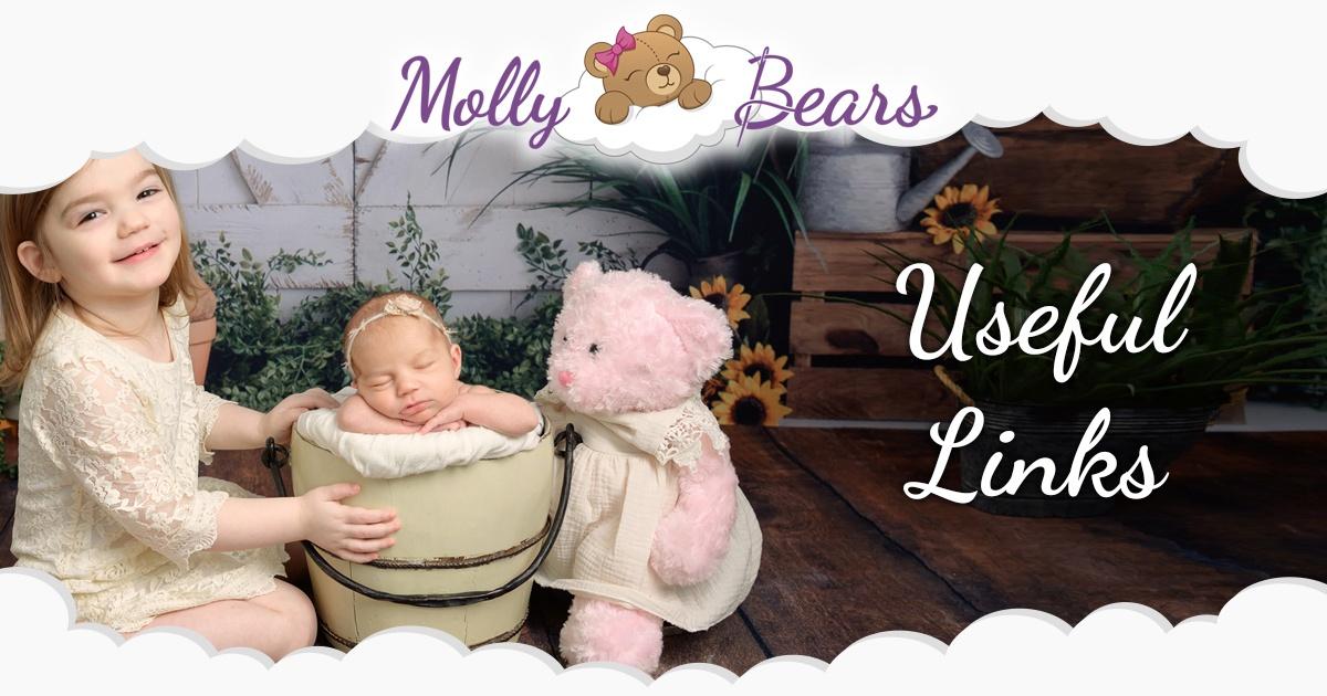 Useful Links - Molly Bears - Custom Weighted Teddy Bears For Infant Loss