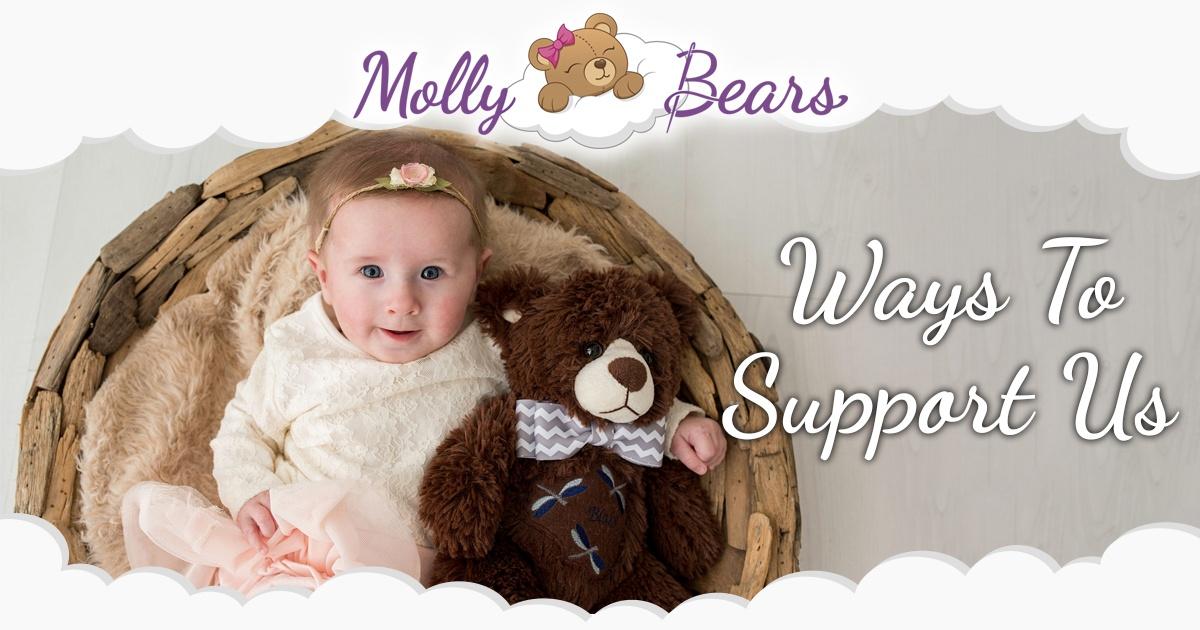 Way to Support Molly Bears - Molly Bears - Custom Weighted Teddy Bears ...
